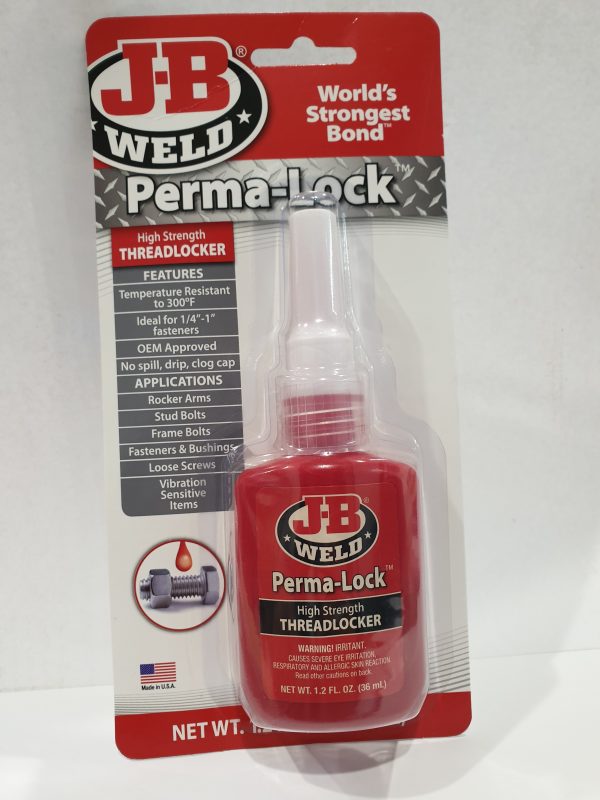 J-B WELD PERMA-LOCK HIGH STRENGTH THREADLOCKER 36ML 27136 - Premium Car ...