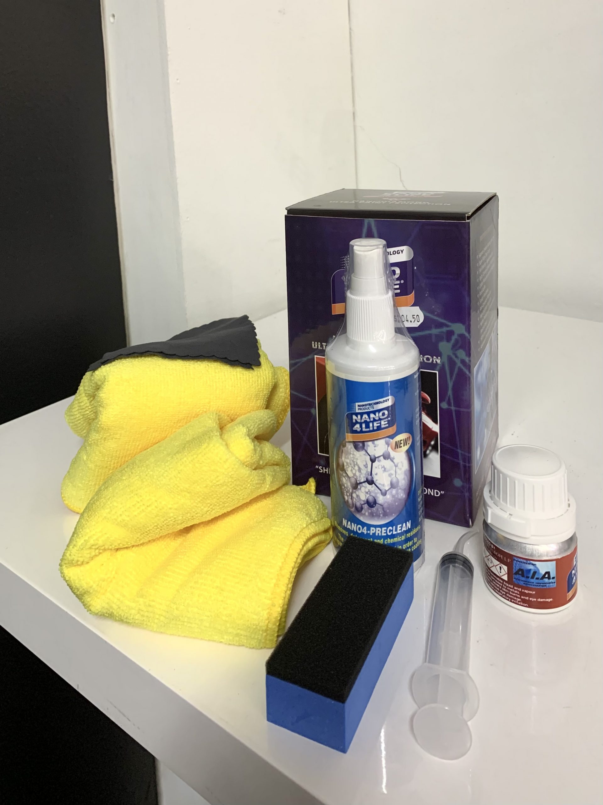 Nano4Life NanoDiamond Ultra Paint Protection KIT - Premium Car Care